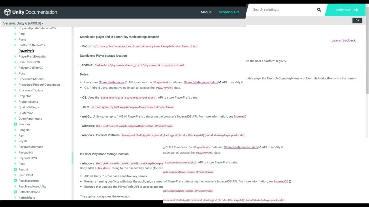 Advanced Scripting and Game Mechanics | Chapter - 5 | Saving and Loading Game Data Using ...