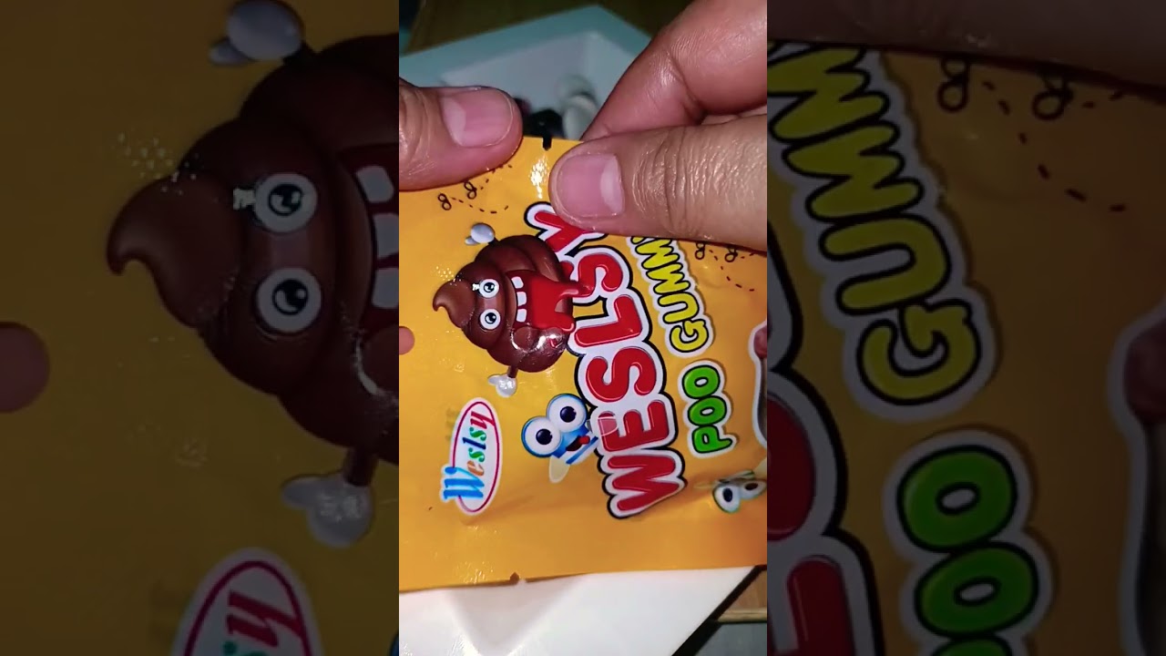 ASMR Poo Gummy Candies 🍬 😆 #shorts - YouTube