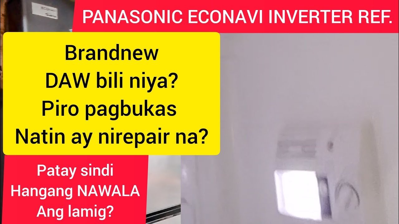 PANASONIC ECONAVI INVERTER REF./ ON AND OFF ANG COMPRESSOR MOTOR ...