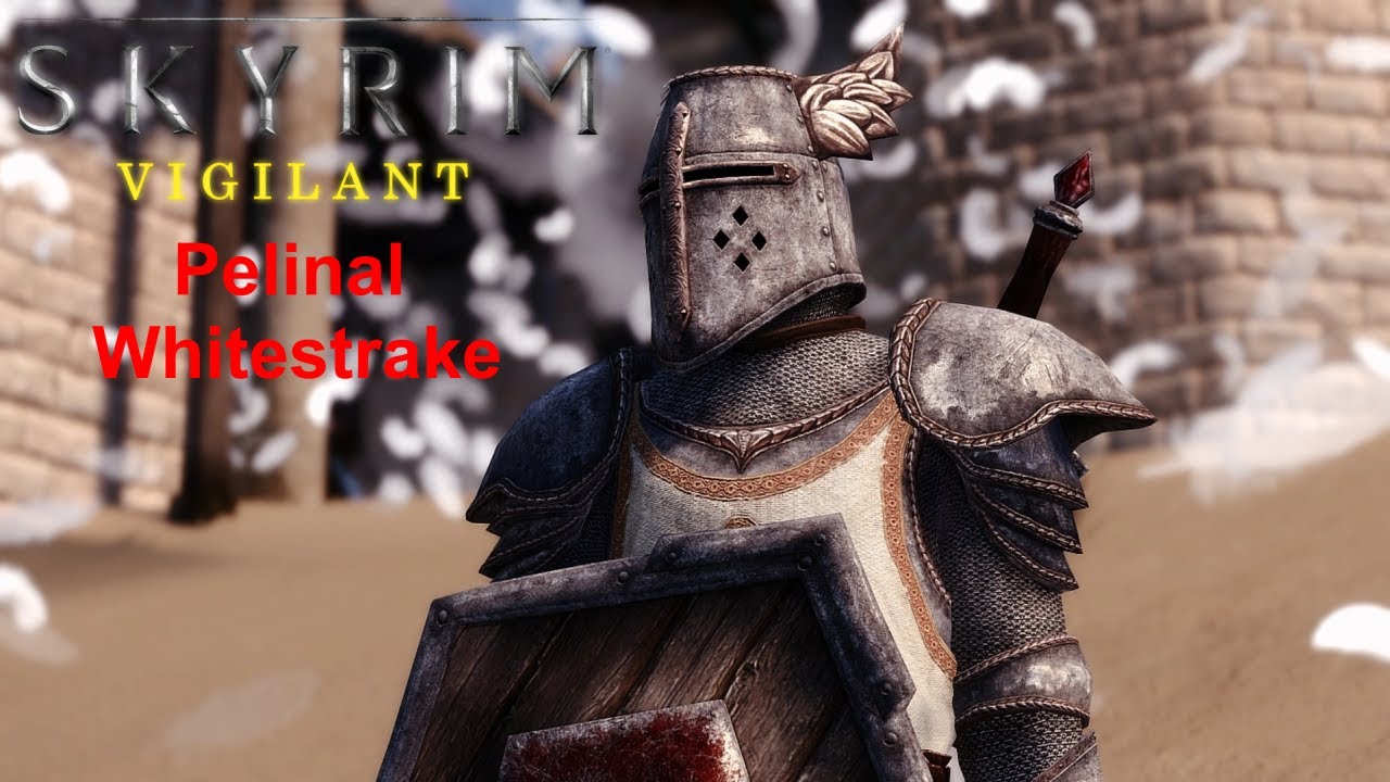 Skyrim Souls: Pelinal Whitestrake Boss Fight [VIGILANT] [Dark Souls ...