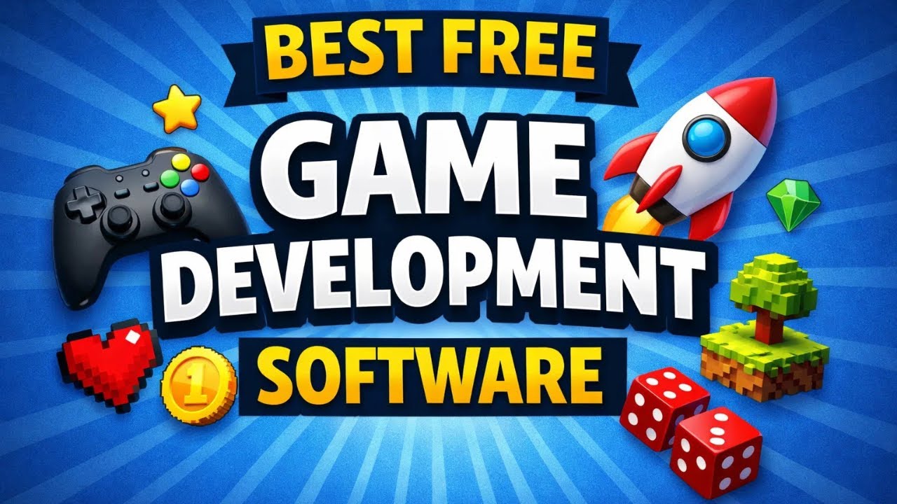 Top 5 Free Game Development Software 2026 - YouTube