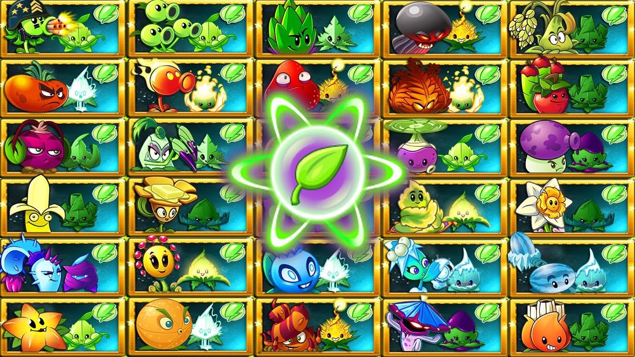 Random 30 Plants & Vine & Mint POWER-UP Battlez - Who Will Win? - PvZ 2 ...