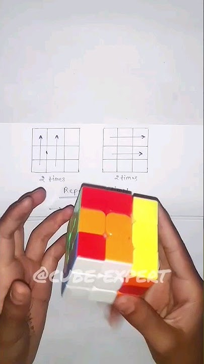 how to solve 3by3 rubik's cube||🌈🌀new pattern algorithm magical trick #expert #viral #shorts # ...
