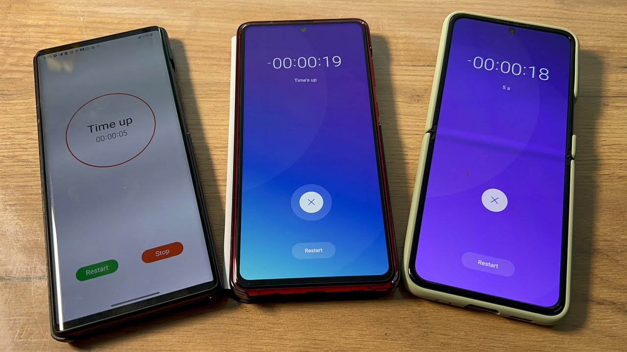 Timer ON | Alarm Clock LG Wink | Galaxy Note 20 Lite | Samsung Z Flip 3 ...