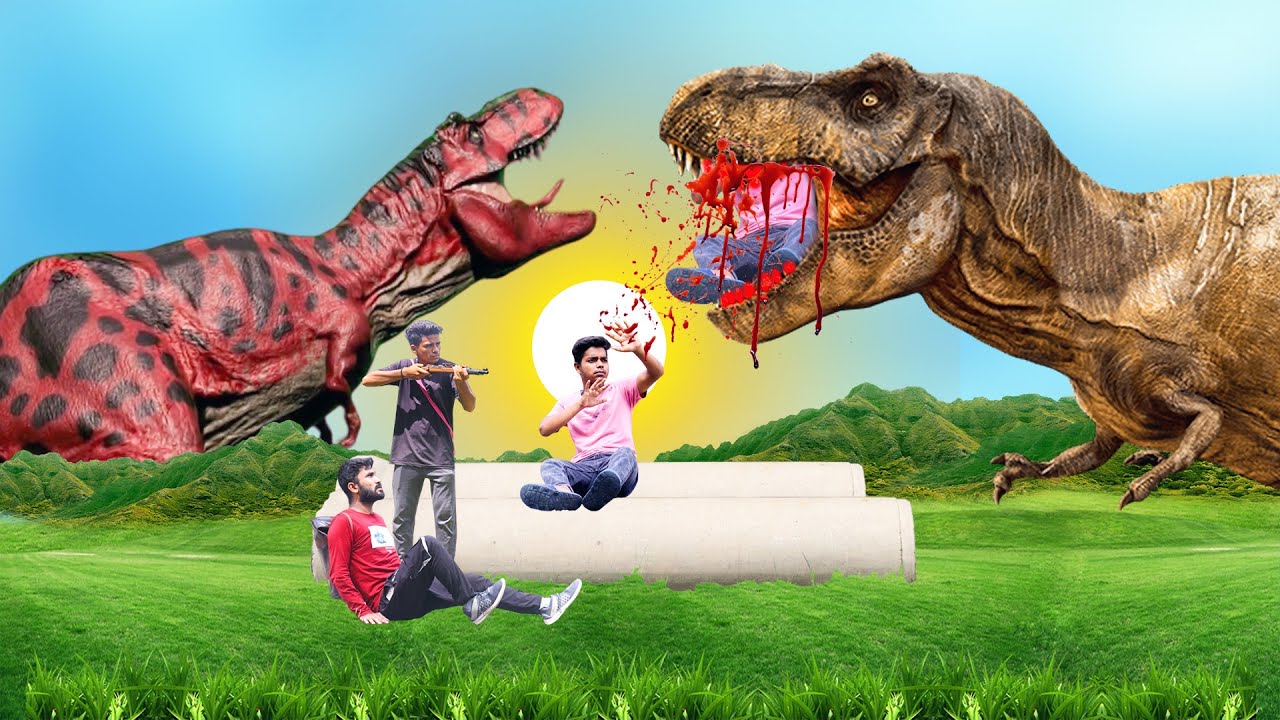 The Best of Dinosaur T-Rex Attack | T-rex Chase | Jurassic Park Fan ...