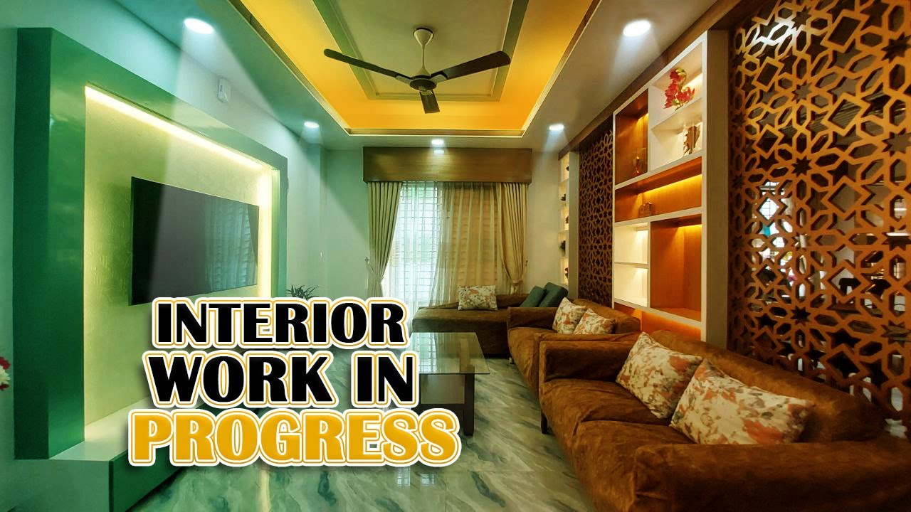 Home Interior Work in Progress | Modern Home Styling - YouTube