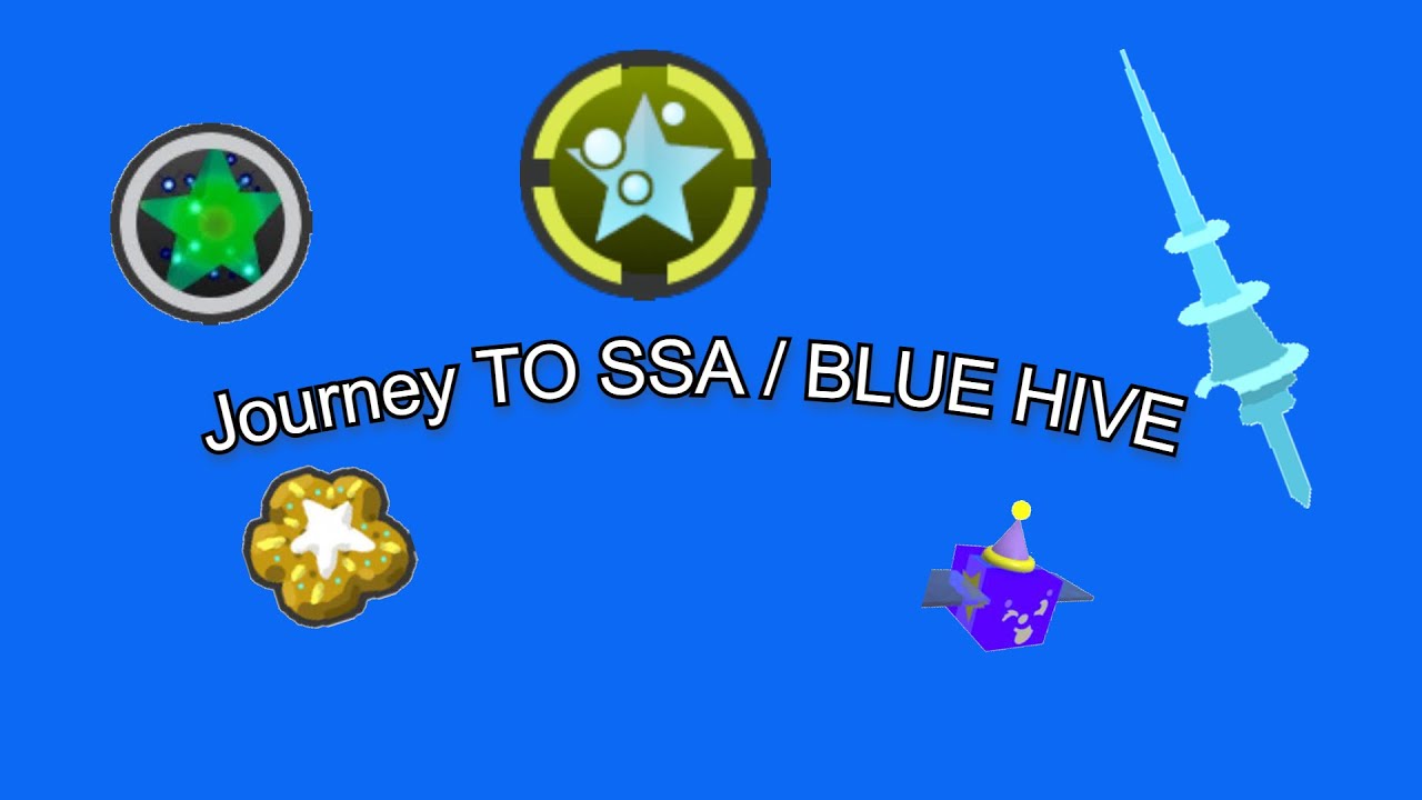 Bee Swarm Simulator Journey To SSA/ BLUE HIVE | EP 1 - YouTube