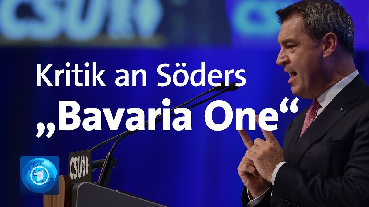 „Bavaria One“: Diskussion über Söders Raumfahrtpläne - YouTube