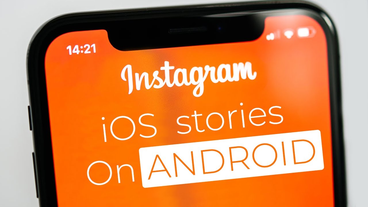How to make iOS Instagram stories on Android (2020) - YouTube