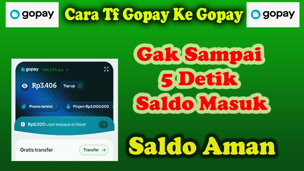 Cara Tf Gopay Ke Gopay - YouTube