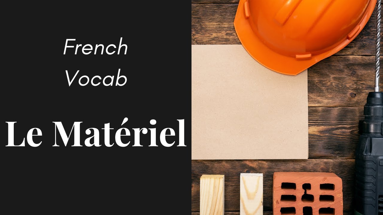 French Vocabulary Practice for Beginners - Material - YouTube