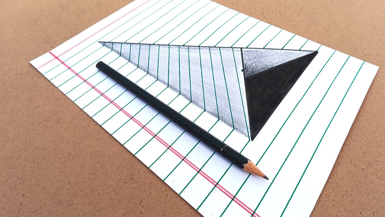 How To draw Cool optical illusion| 3d drawing easy steps by step ...