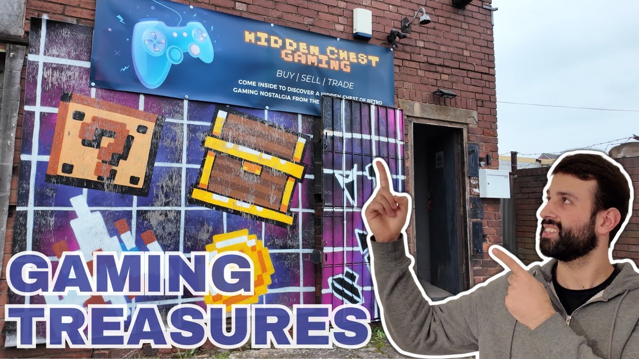 Exploring Hidden Chest Gaming: Retro Game Shop Tour & Epic Finds! - YouTube