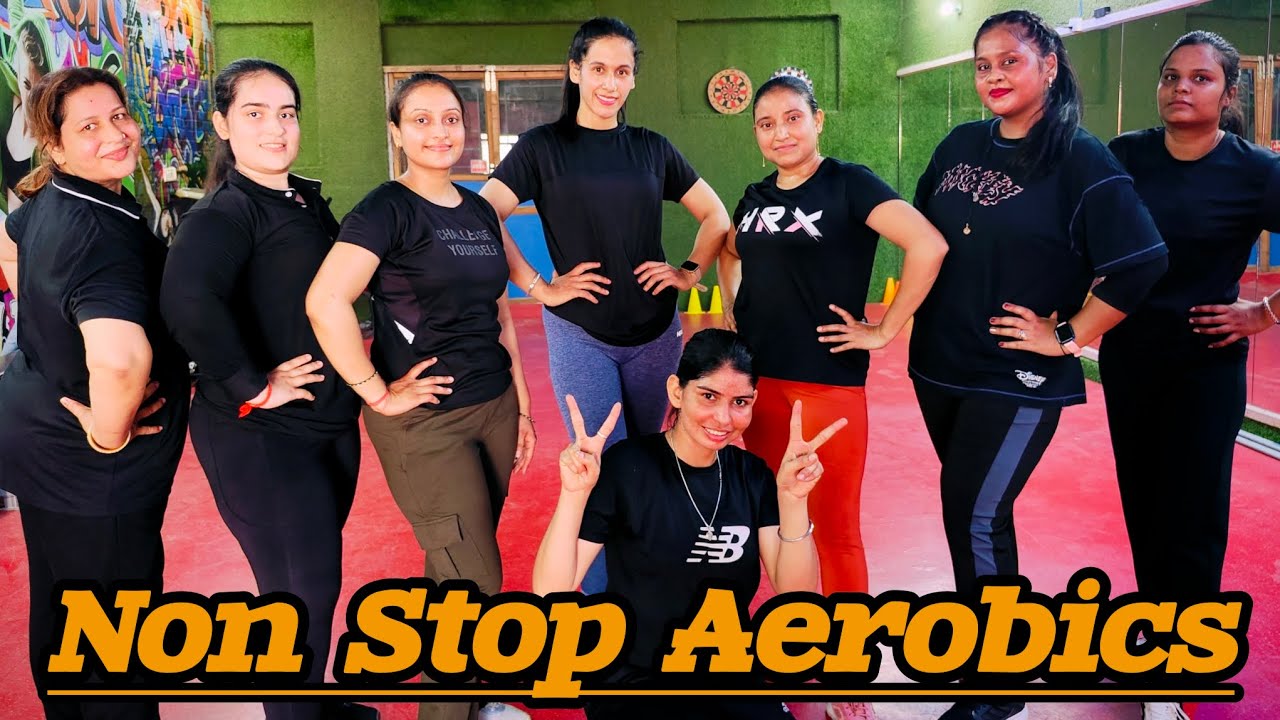 Non Stop Aerobics| Fitness Class| Full Body Workout - YouTube