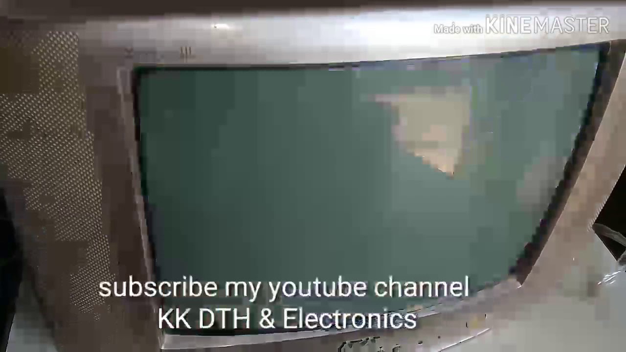 Sound fault in akai tv - YouTube