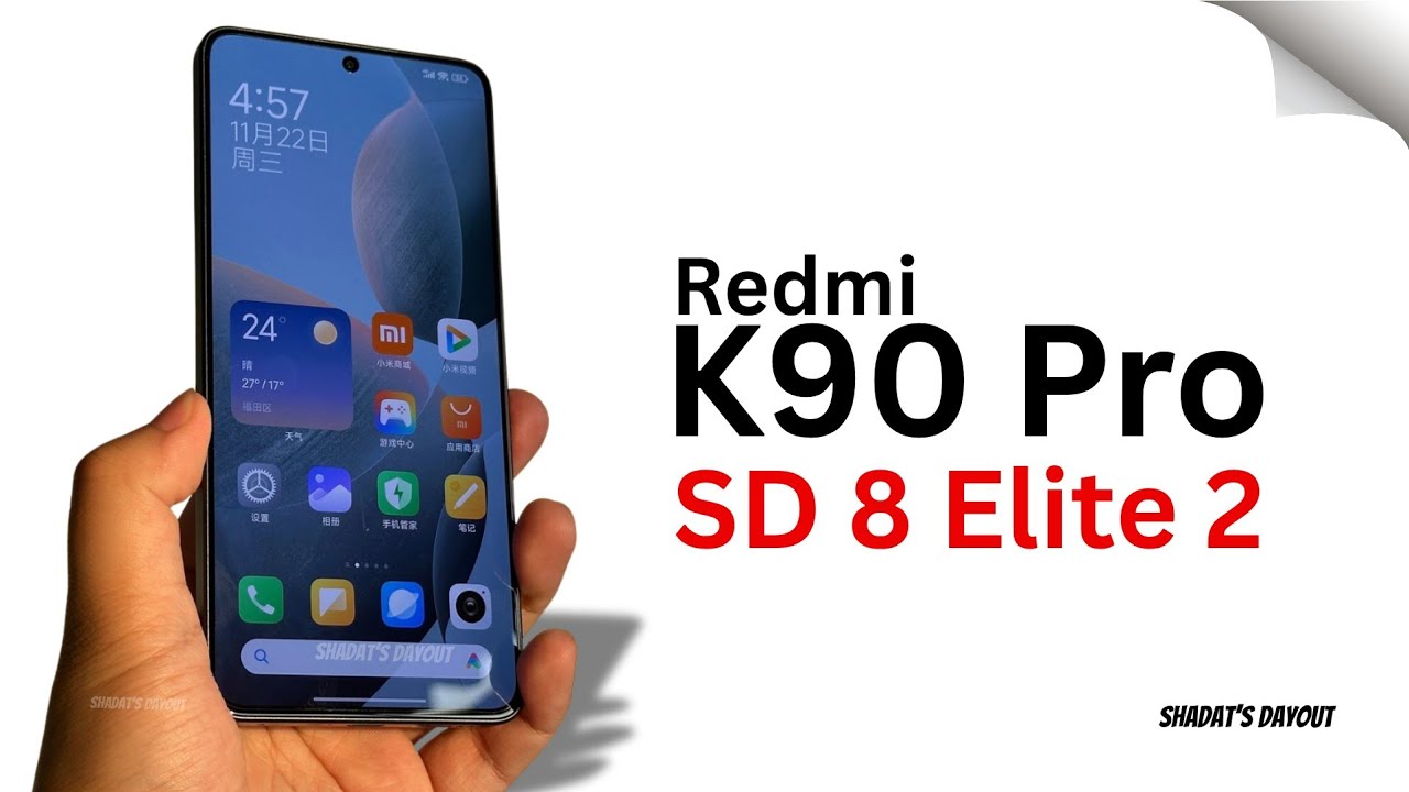 Redmi K90 Pro First Look, Features, Specs, Price, Release Date - YouTube