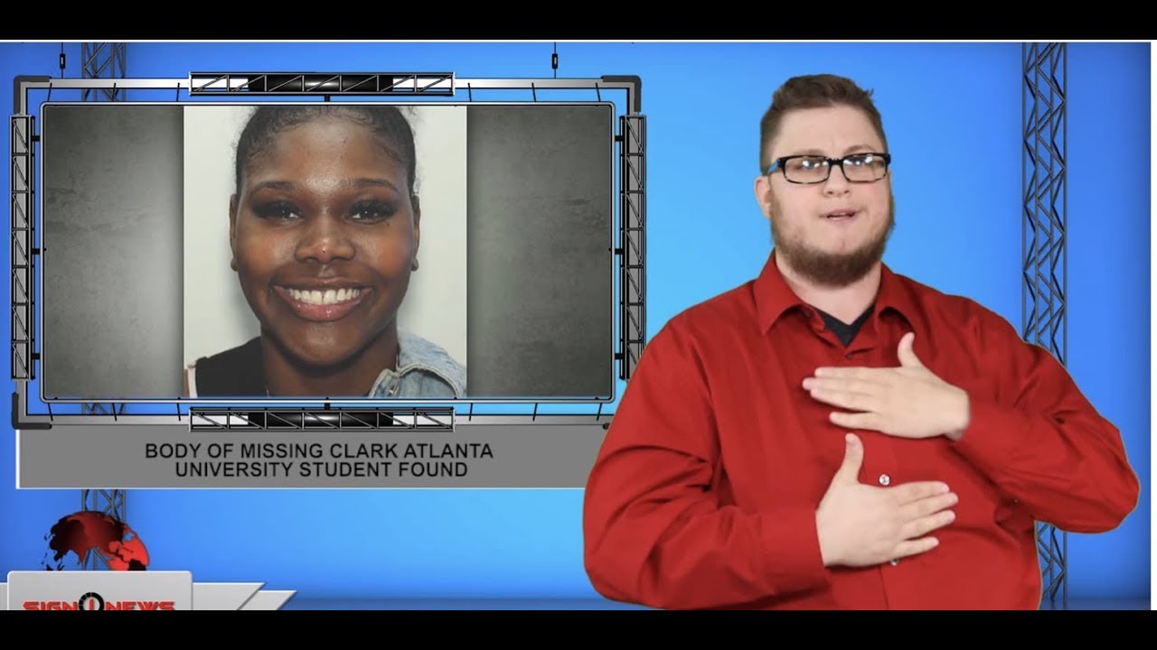 Body of missing Clark Atlanta University student found (ASL - 11.9.19 ...