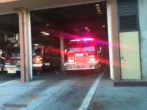 Tulsa Fire Department - Engine 2 Responding - YouTube