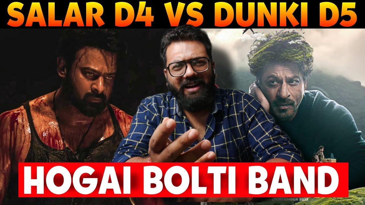 Salaar Vs Dunki Box Office Collection Comparison | Dunki Day 5 Vs ...