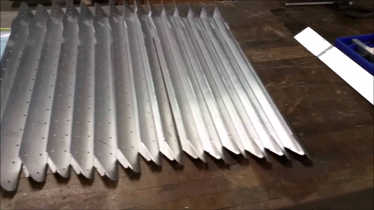 Techniform Airframe Manufacturing: Stringers - YouTube