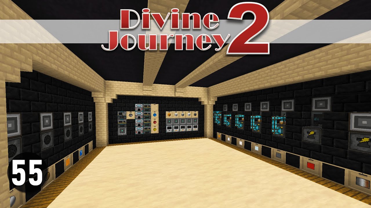 Divine Journey 2: Ep55 - Galactic Beginnings! - Modded Minecraft - YouTube