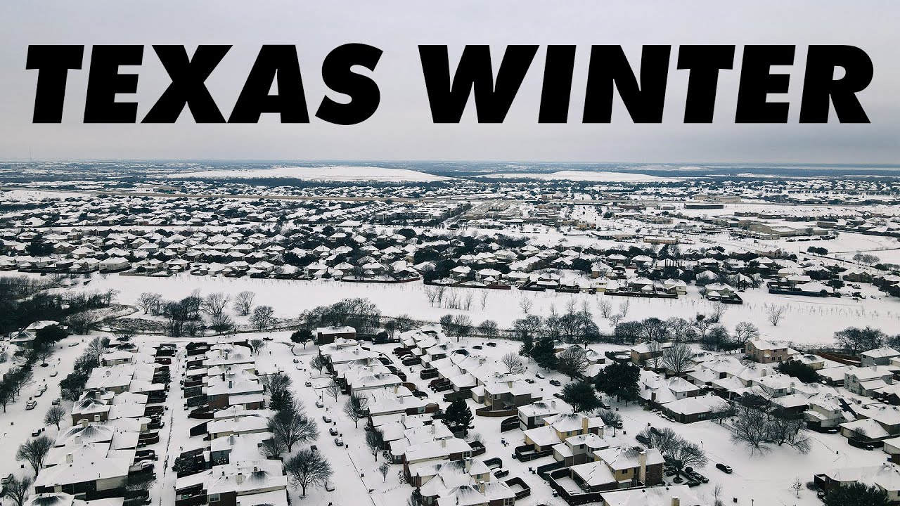 The Texas Winter Snow Storm of 2021 - YouTube