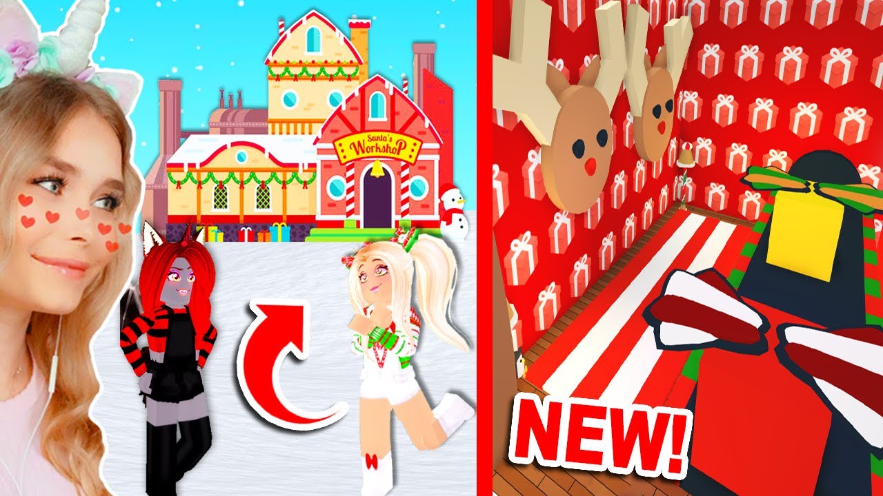 *NEW* Santas WORKSHOP Build Challenge In Adopt Me! (Roblox) - YouTube