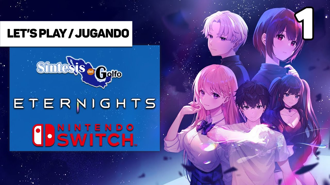 Lets play Eternights en Nintendo Switch - menu options gameplay - YouTube