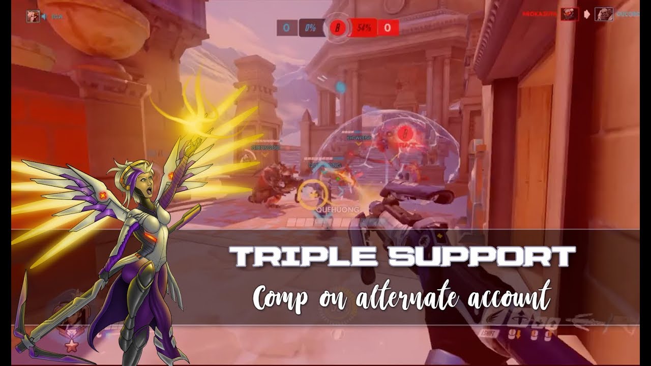 Triple Support - Alternate Account Competitive - YouTube
