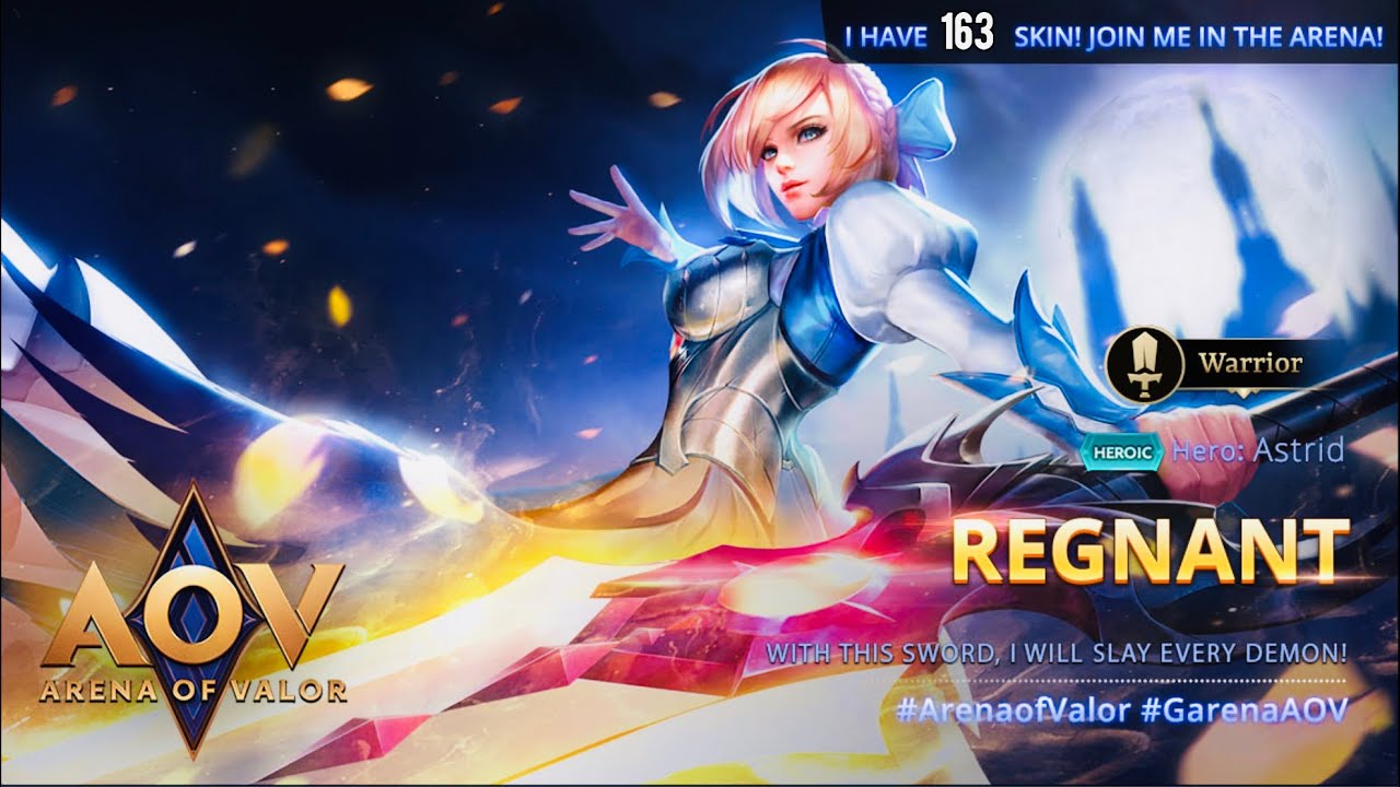 AOV - Arena Of Valor - Astrid gameplay - YouTube