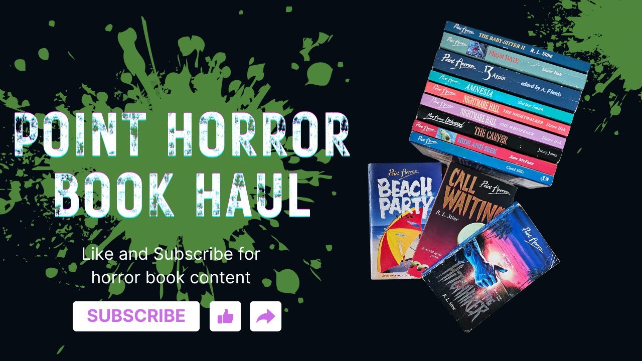 Point Horror - Vintage Horror Book Haul #horrorbooks #booktube # ...