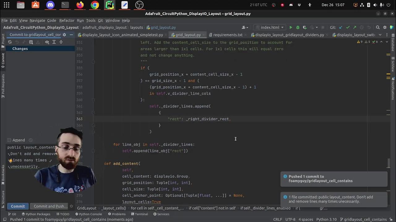 CircuitPython - Working on Soft Keyboard - YouTube