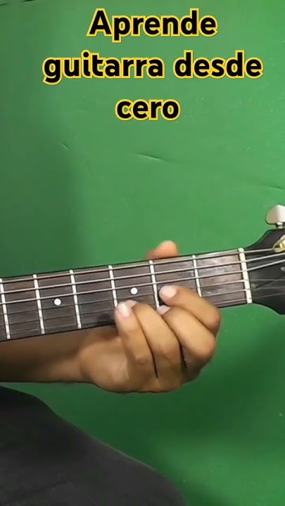 aprende guitarra desde cero - YouTube