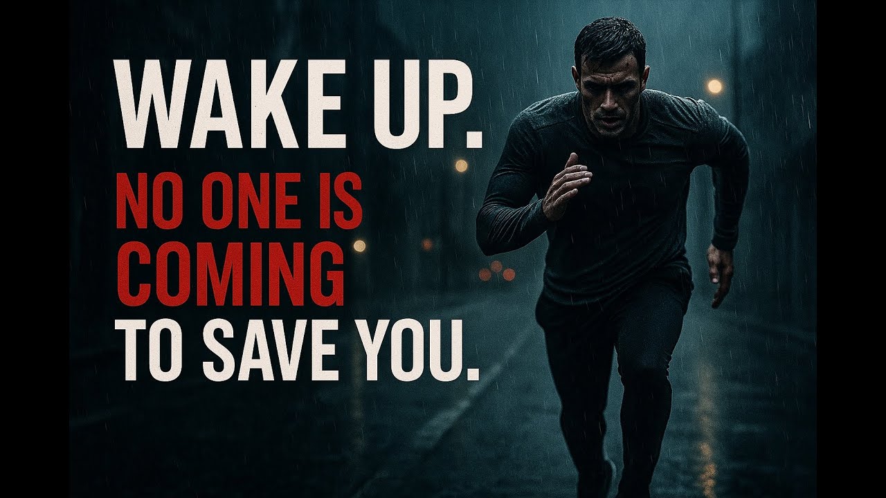 Wake Up. No One Is Coming To Save You – Motivational Speech - YouTube