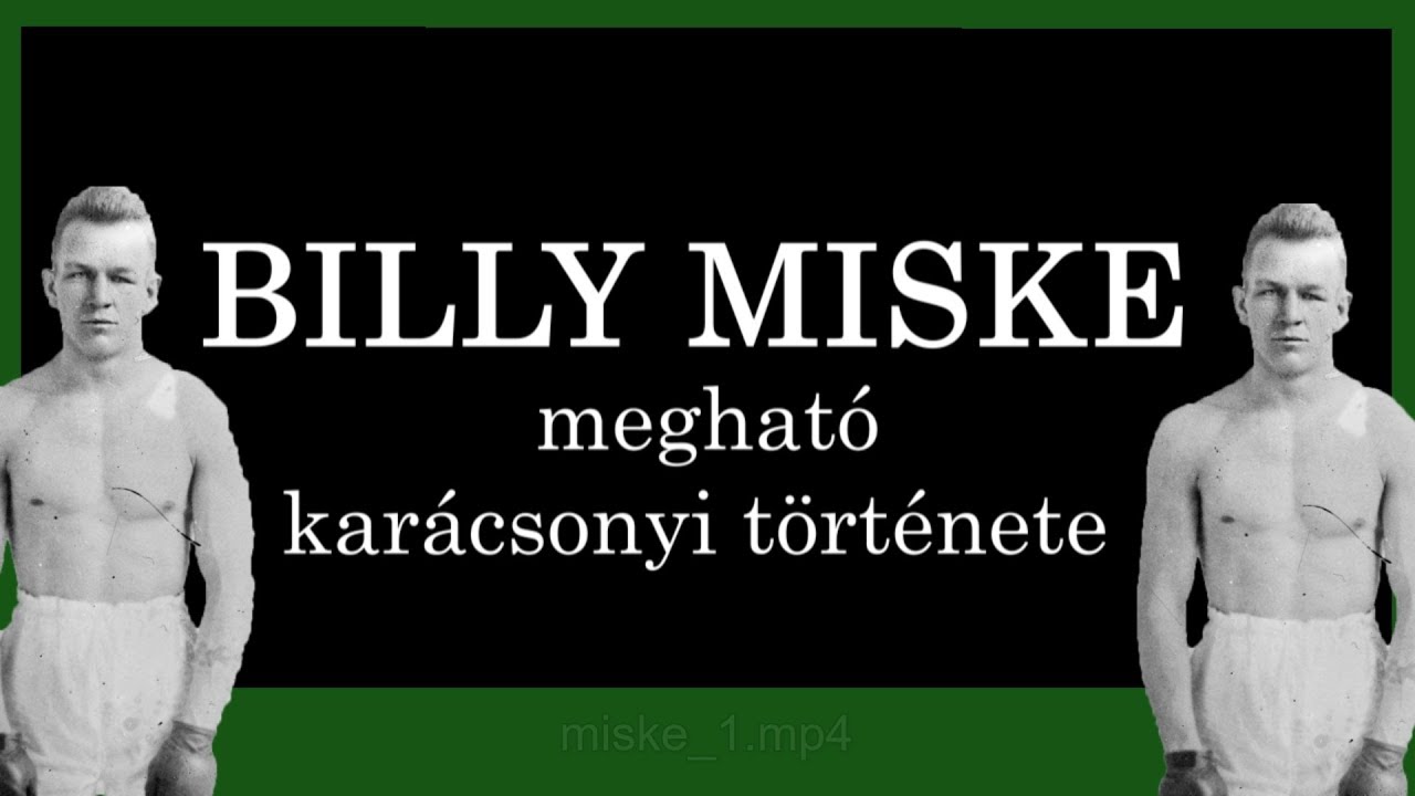 Billy Miske megható karácsonyi története - YouTube