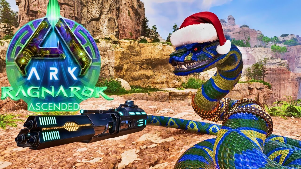 This INSANE New Snake Can SWALLOW You Whole! [ARK Survival Ascended ...