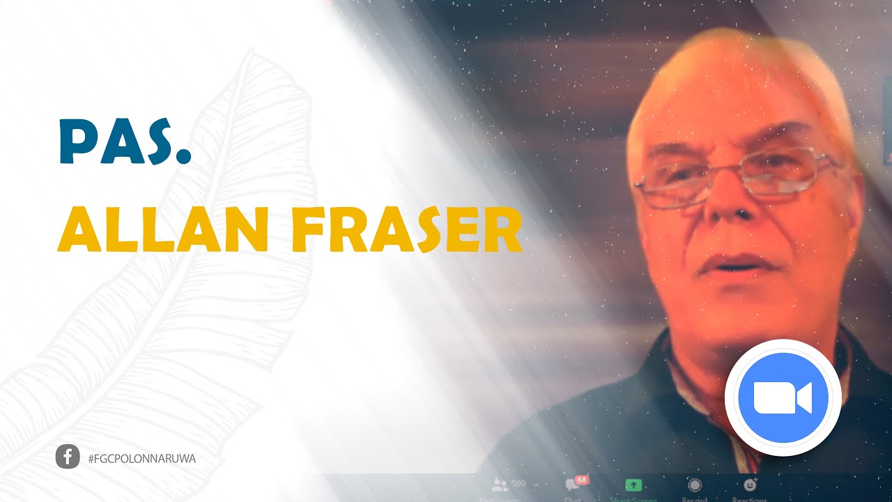PAS.Alan Fraser - Via ZOOM - YouTube