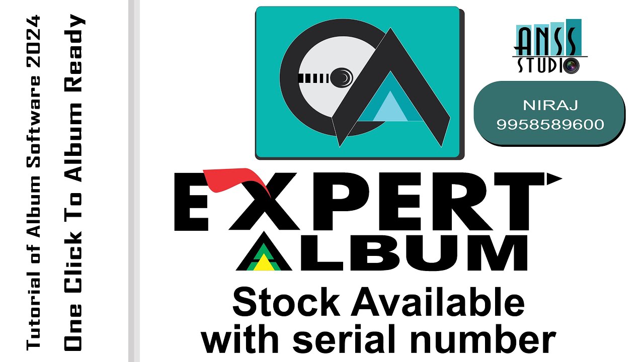 Expert Album Tutorial 2024 #tutorial Mr.NIRAJ,CONTACT-9958589600 #anss_studio - YouTube