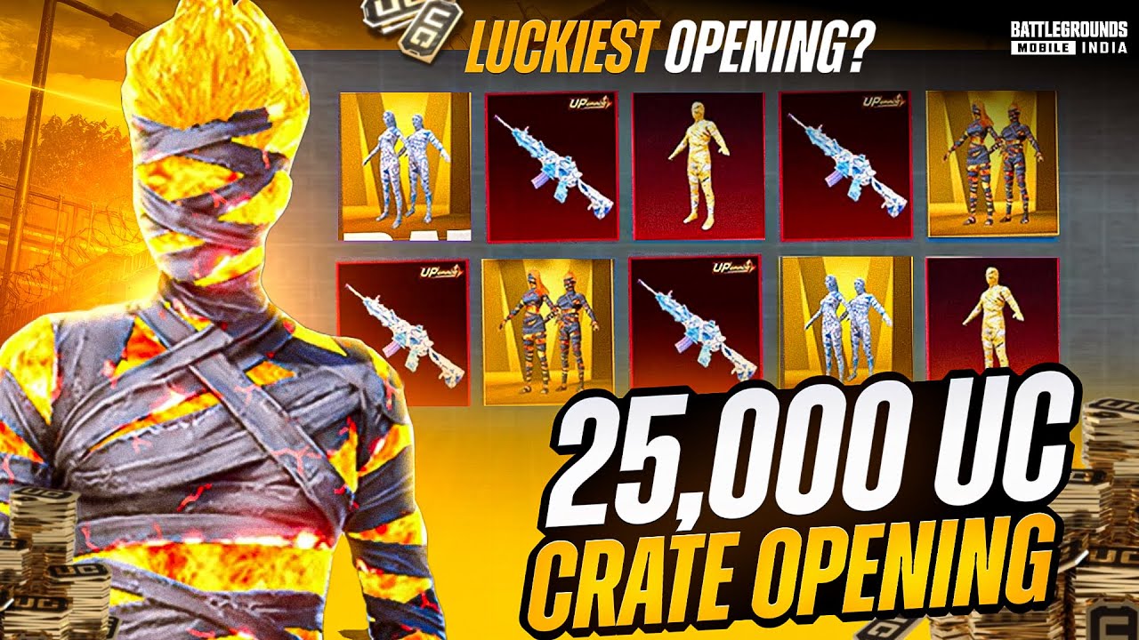 I GOT ULTIMATE MUMMY SUIT IN 540 UC! 🤯 | BGMI ANNIVERSARY CRATE - YouTube