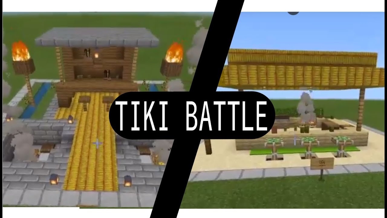 Tiki Battle | Minecraft Challenges - YouTube