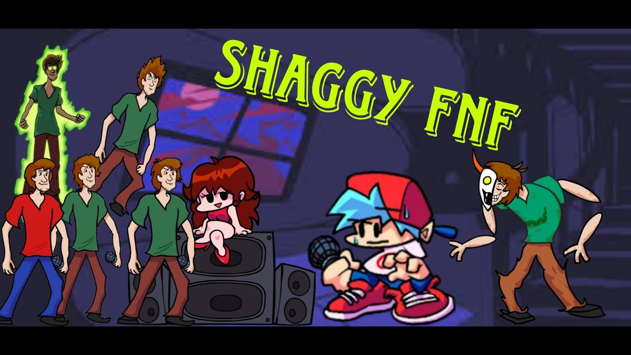 shaggy fnf [friday night funkin vs shaggy mod] - YouTube