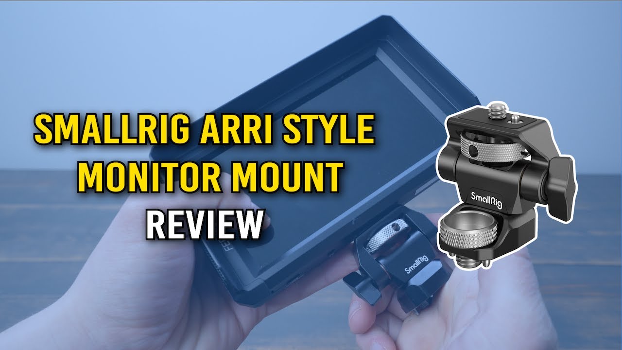 SmallRig 2903B Adjustable Camera Monitor Mount for Arri Style 3/8 ...