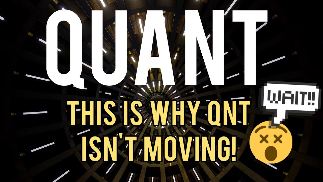 🚨 QUANT | THIS IS WHY QNT isn't MOVING 😳 - YouTube