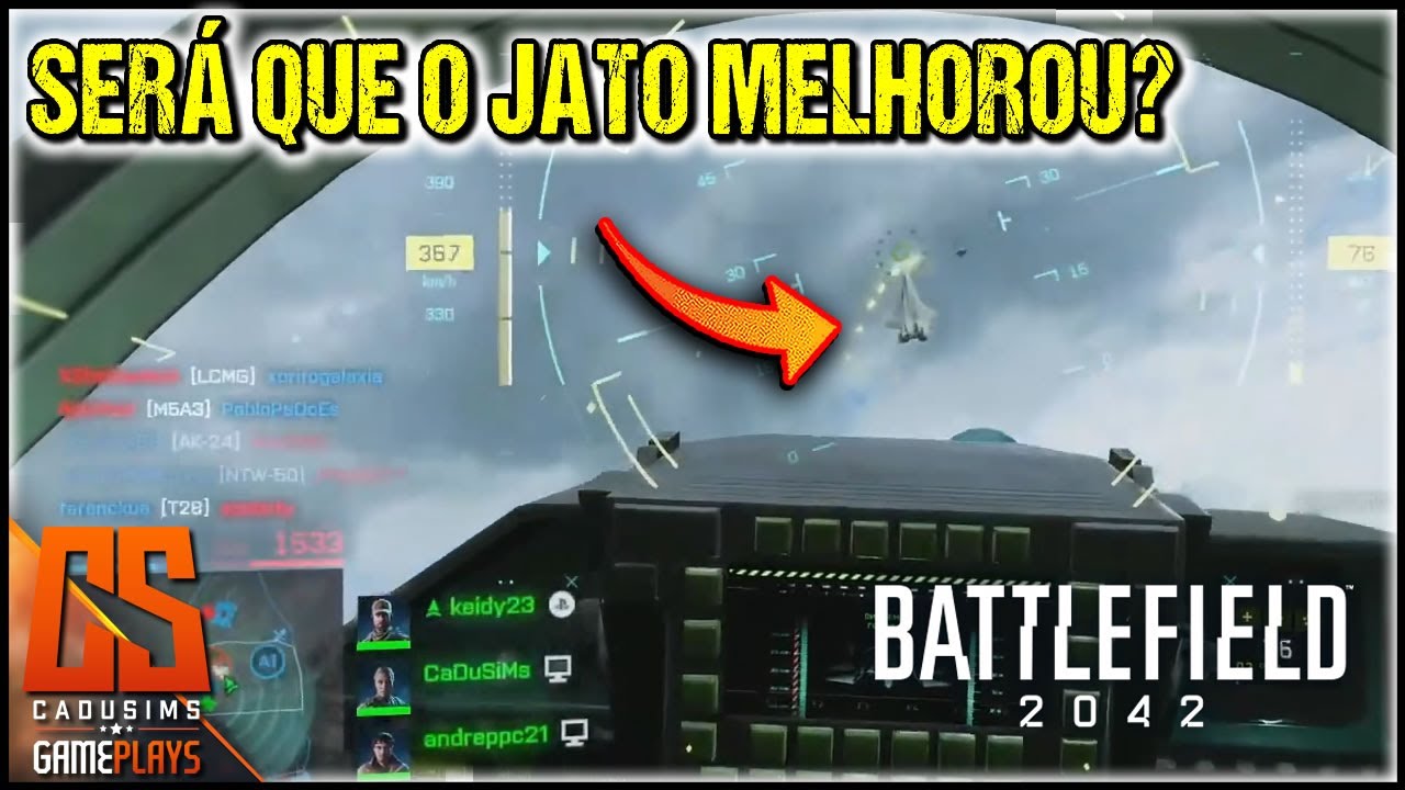 Battlefield 2042 - SERÁ QUE O JATO MELHOROU? - YouTube