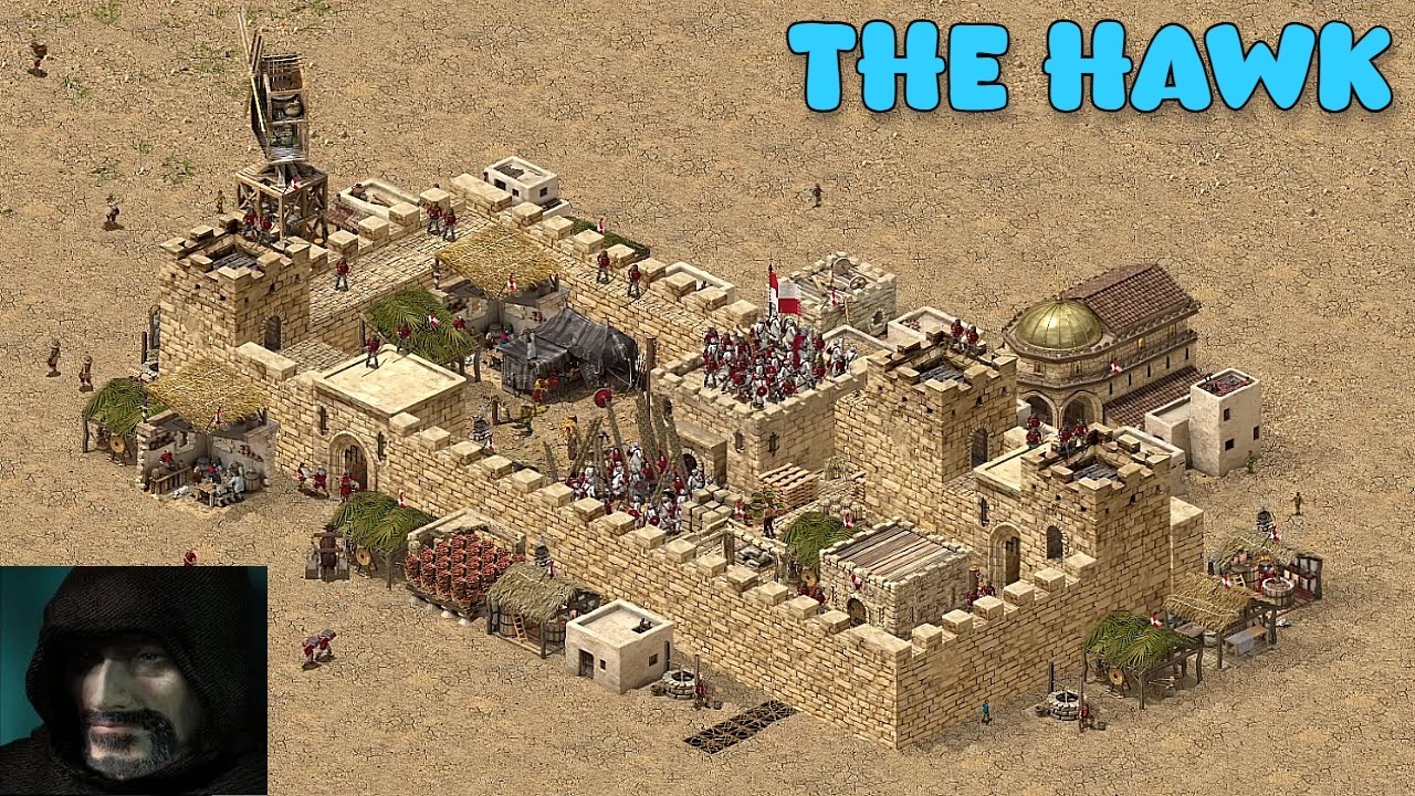 The Hawk | Custom lord | Stronghold Crusader Definitive Edition - YouTube