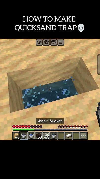 Minecraft Quicksand Trap Tutorial - YouTube