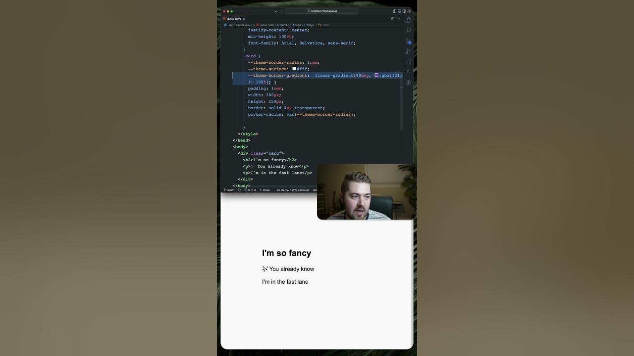 Add Gradients to your CSS Borders 🌈 - YouTube