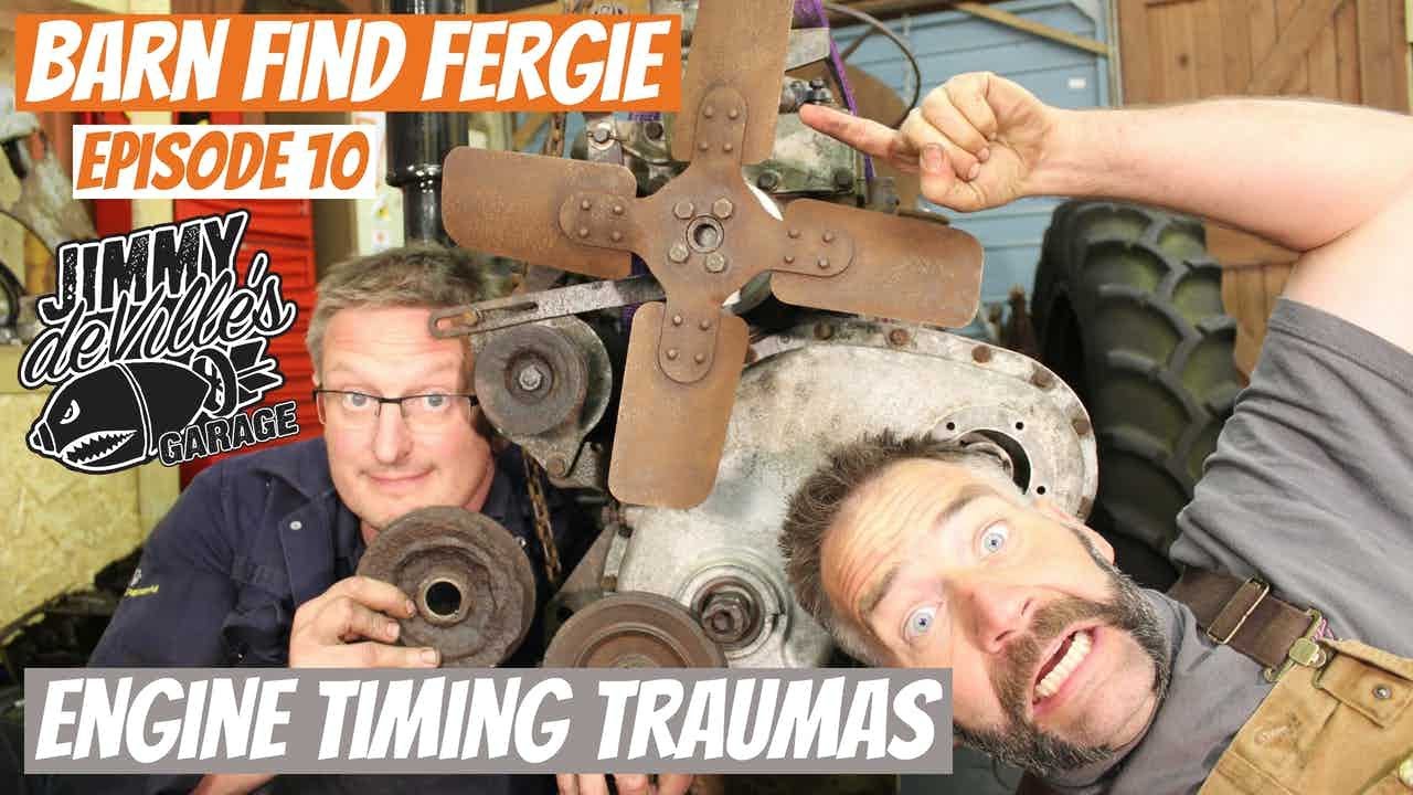 Barn Find Fergie. Episode 10. How To Time An Engine - YouTube
