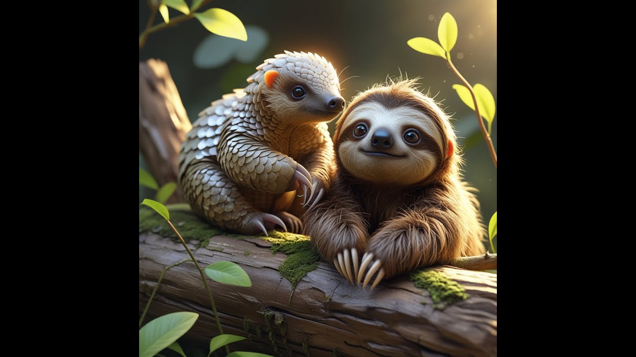 Pangolin Kid's Party! | Opera Sloth Channel | Children's Music, Facts ...