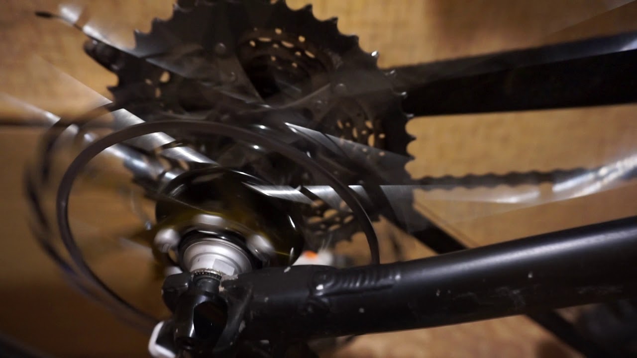 втулка novatec d042-sb звук (sound) - YouTube